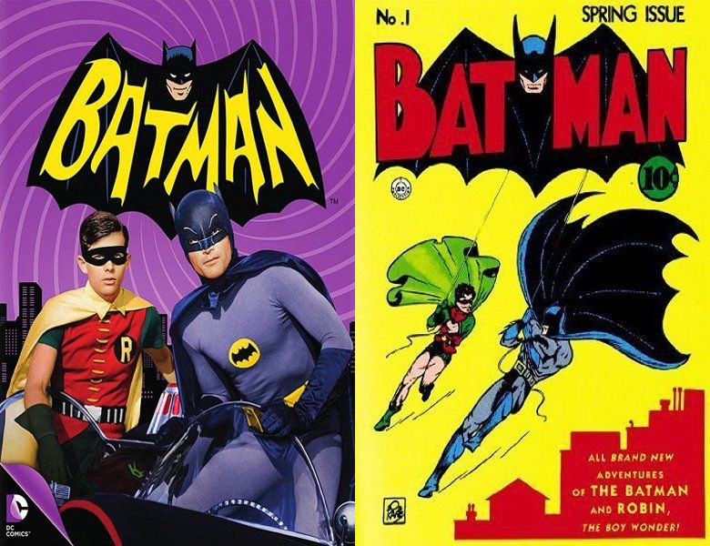 Batman (1966-1968): TV series vs comic book