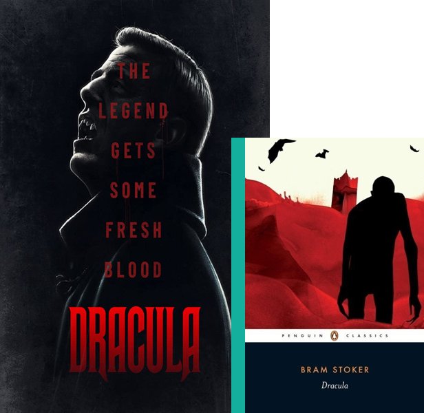 Dracula (2020-): TV series vs book