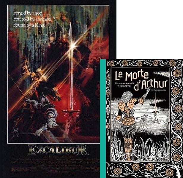 Excalibur (1981): movie vs book