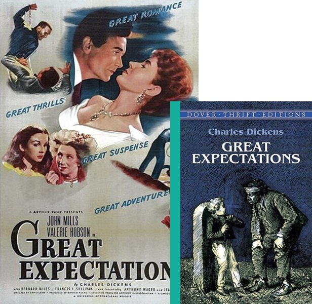 Great Expectations (1946): movie vs book