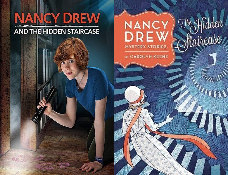 Nancy Drew and the Hidden Staircase (2019): movie vs book