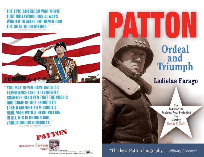 Patton (1970): movie vs book