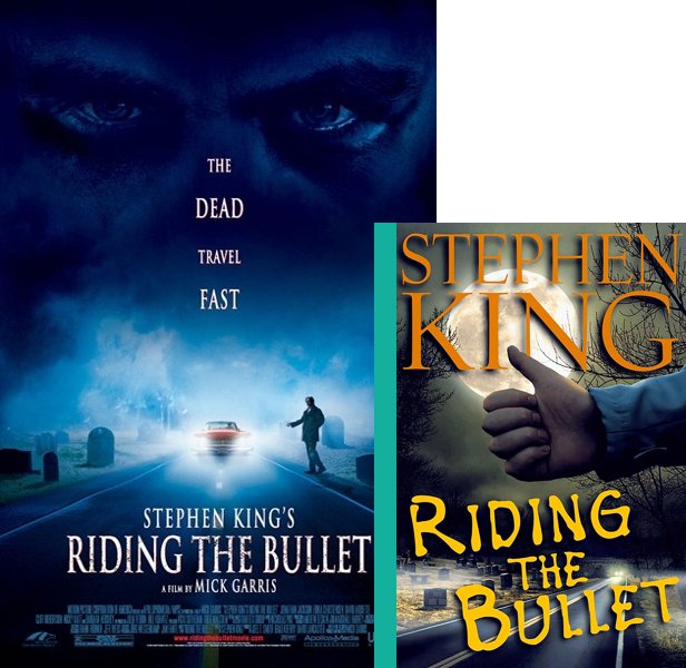 Riding the Bullet (2004): movie vs book