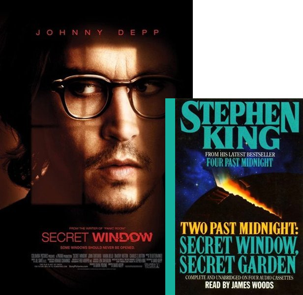 Secret Window (2004): movie vs book
