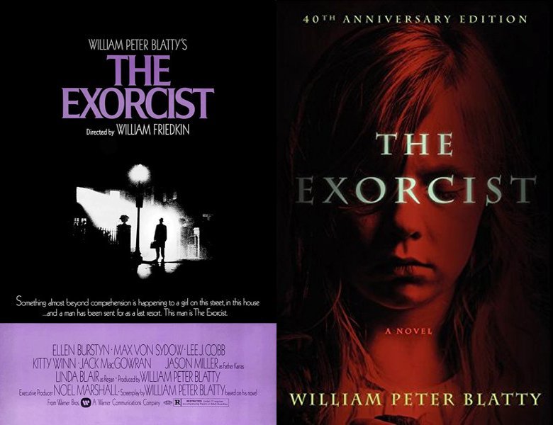 The Exorcist (1973): movie vs book