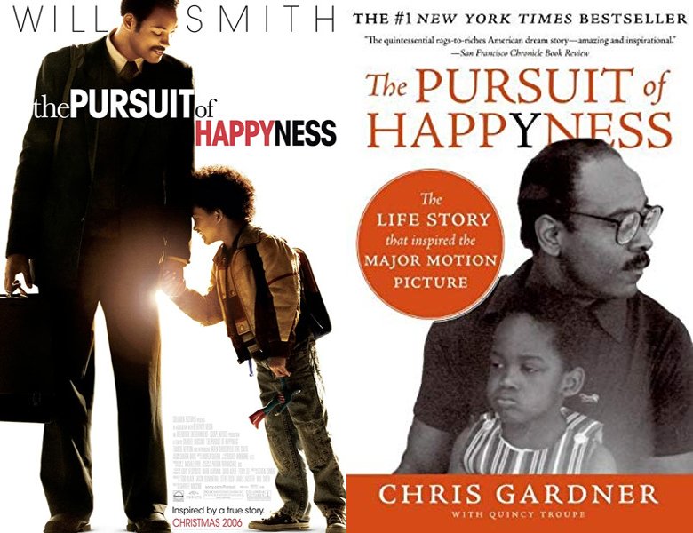 The Pursuit of Happyness (2006): movie vs book