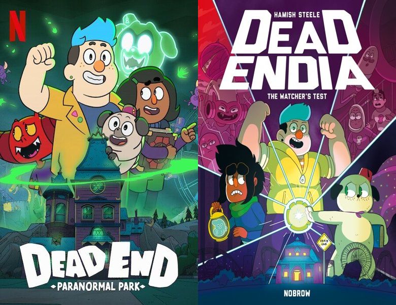 Dead End: Paranormal Park (2022-): TV series vs comic book