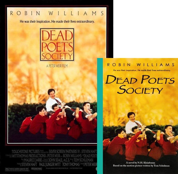 Dead Poets Society (1989): movie vs book