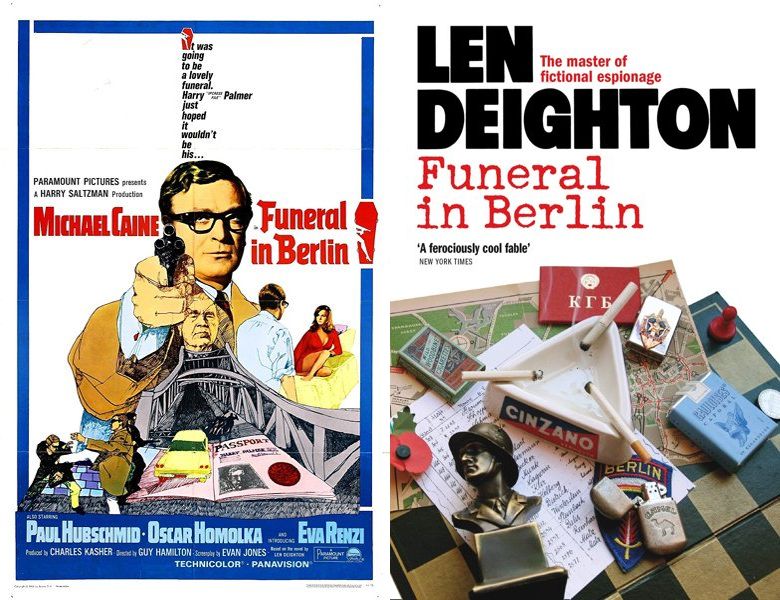 Funeral in Berlin (1966): movie vs book
