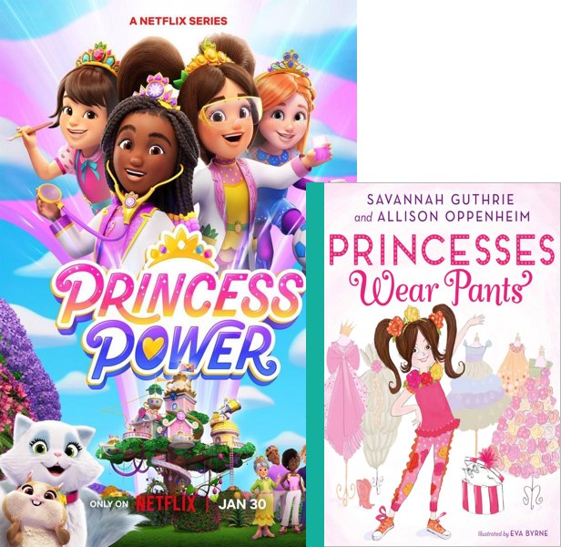 Princess Power (2023): TV series vs book