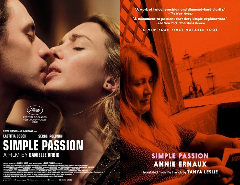 Simple Passion (2020): movie vs book