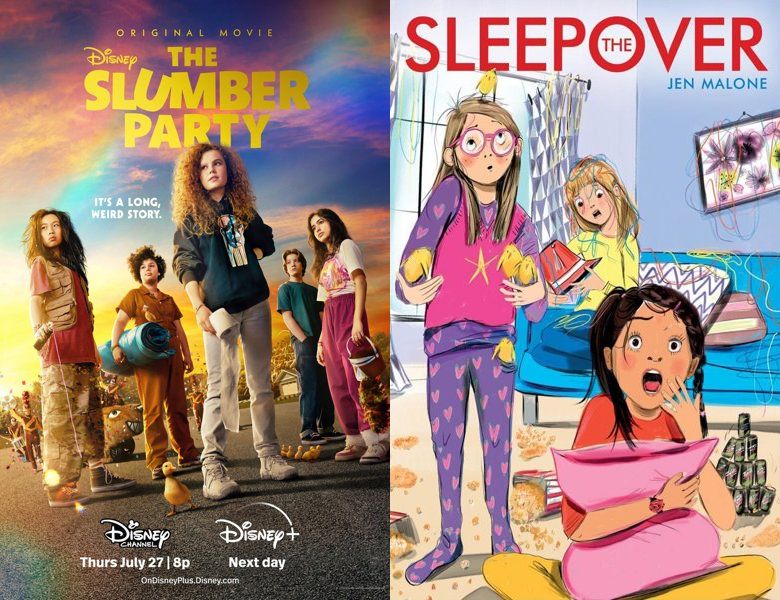 The Slumber Party (2023): movie vs book