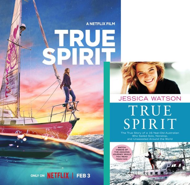 True Spirit (2023): movie vs book